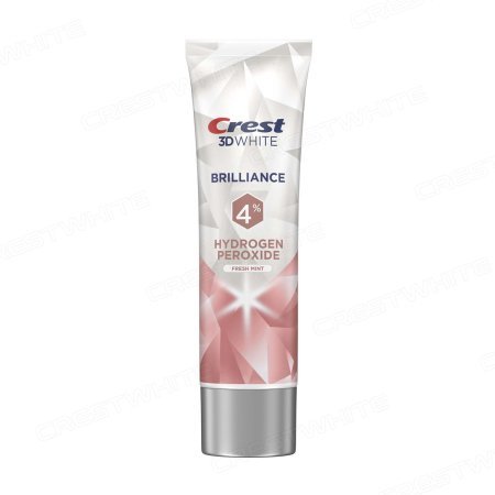 Crest 3D White Brilliance Hydrogen Peroxide 107g - Crestwhite.co.uk